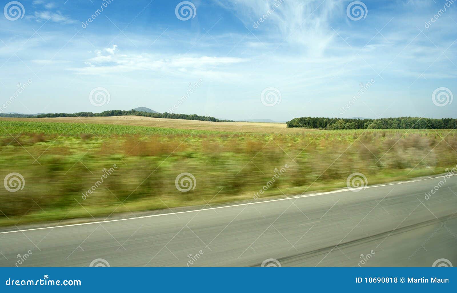 Blurred Landscape stock photo. Image of road, blur, nature - 10690818