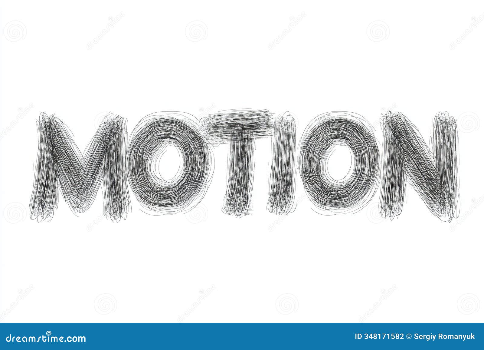 Blurred Lettering of Motion Creates a Dynamic Visual Effect in a Simple ...