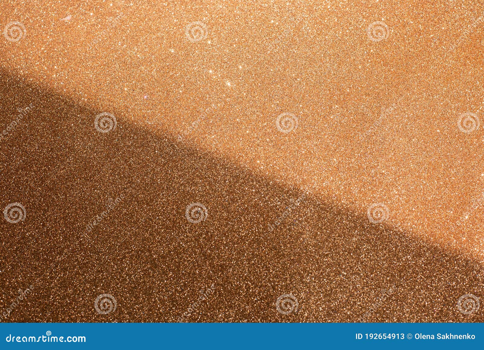 Blurred Light and Dark Brown Sparkles, Select Focused Stock Image ...
