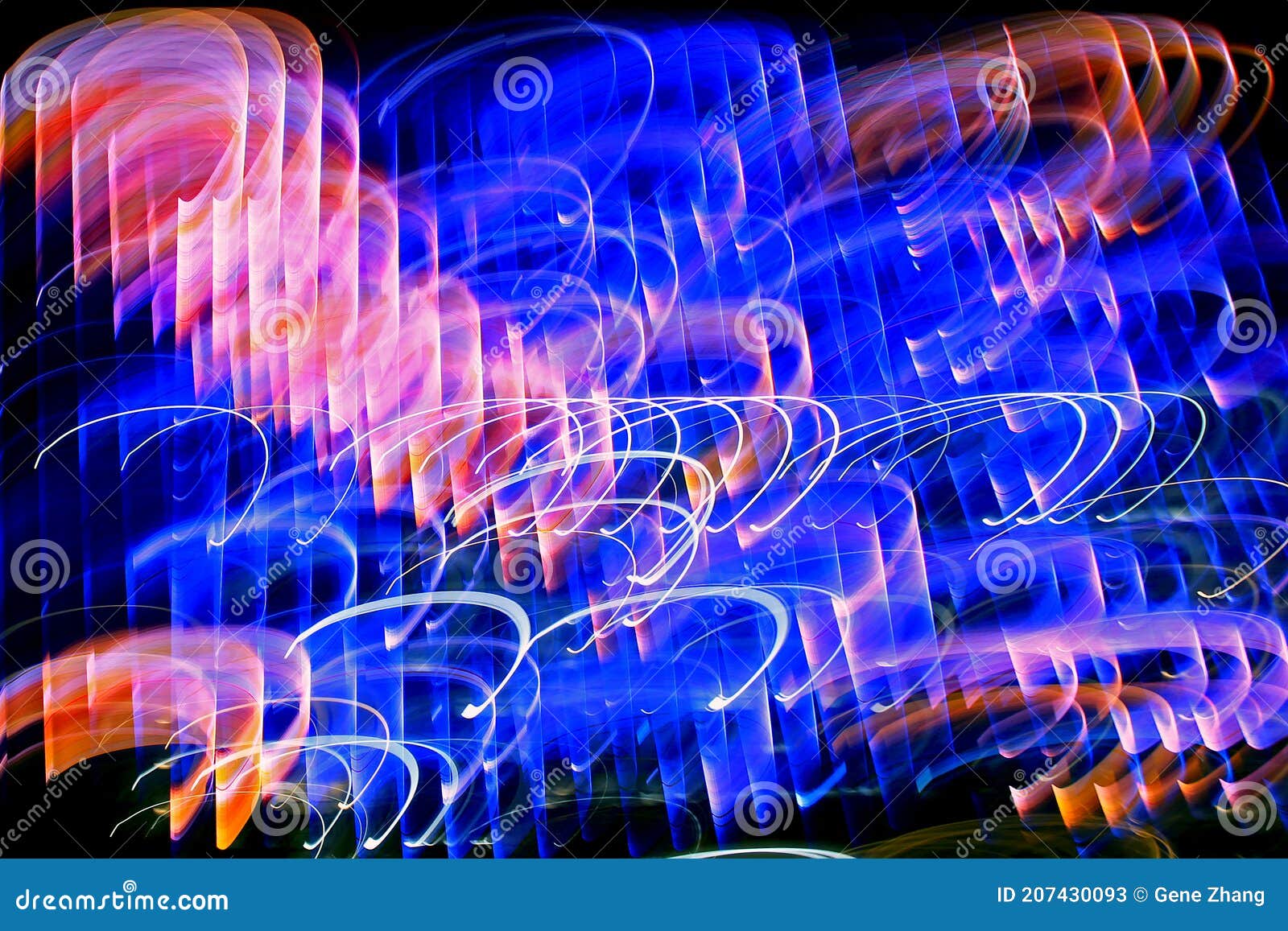 Blurred Light Effect in Curves Stock Image - Image of repeat, hazy ...