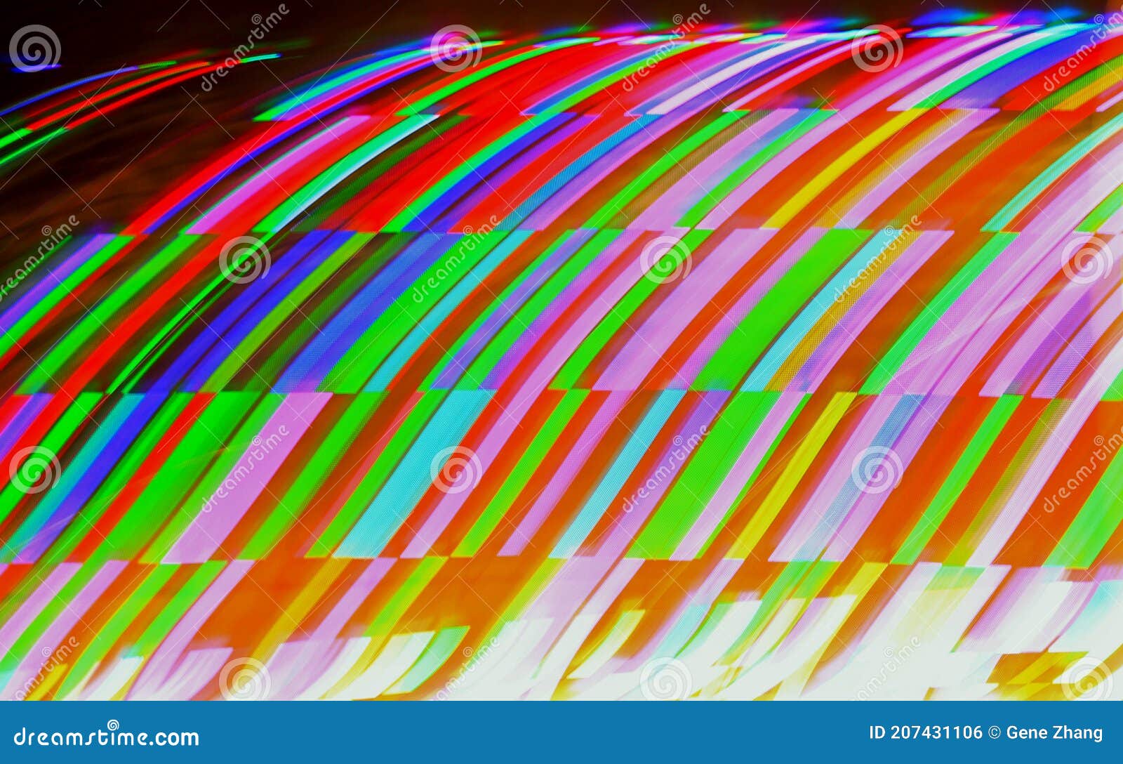 Blurred Light Effect of Parallel Lines Stock Photo - Image of fast ...