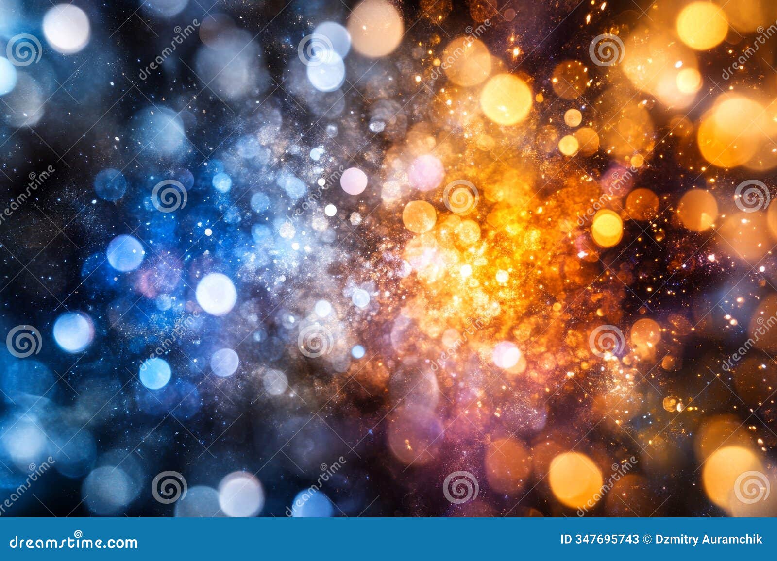 Blurred Light Refraction, Bokeh, or Flare Overlay Effect. Stock Image ...