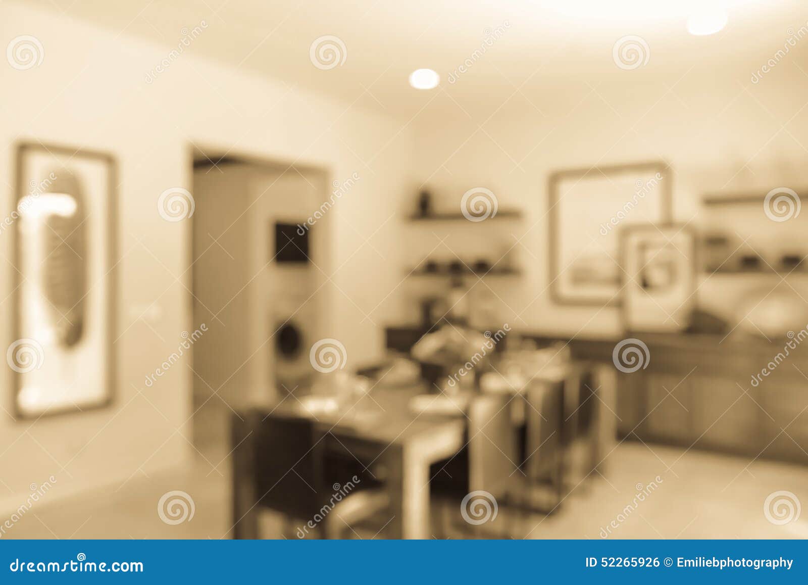 Blurred Luxurious Interior, Abstract Blur Background for Web Des Stock ...
