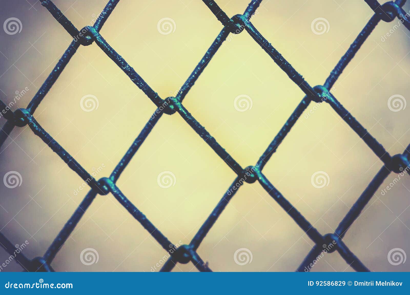 Blurred metal cage texture stock image. Image of forbidden - 92586829