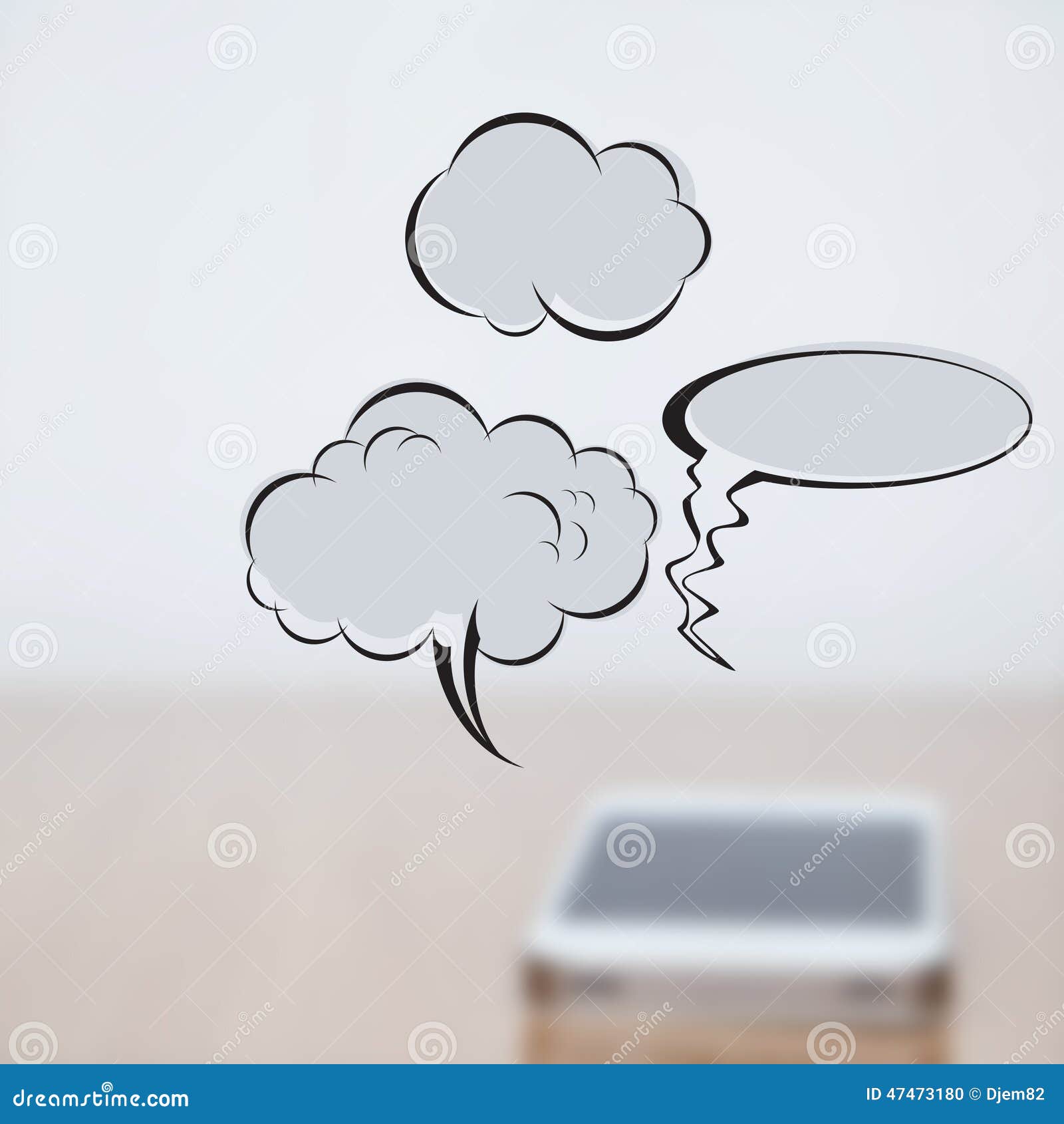 Blurred mobile phone stock photo. Image of creative, email - 47473180