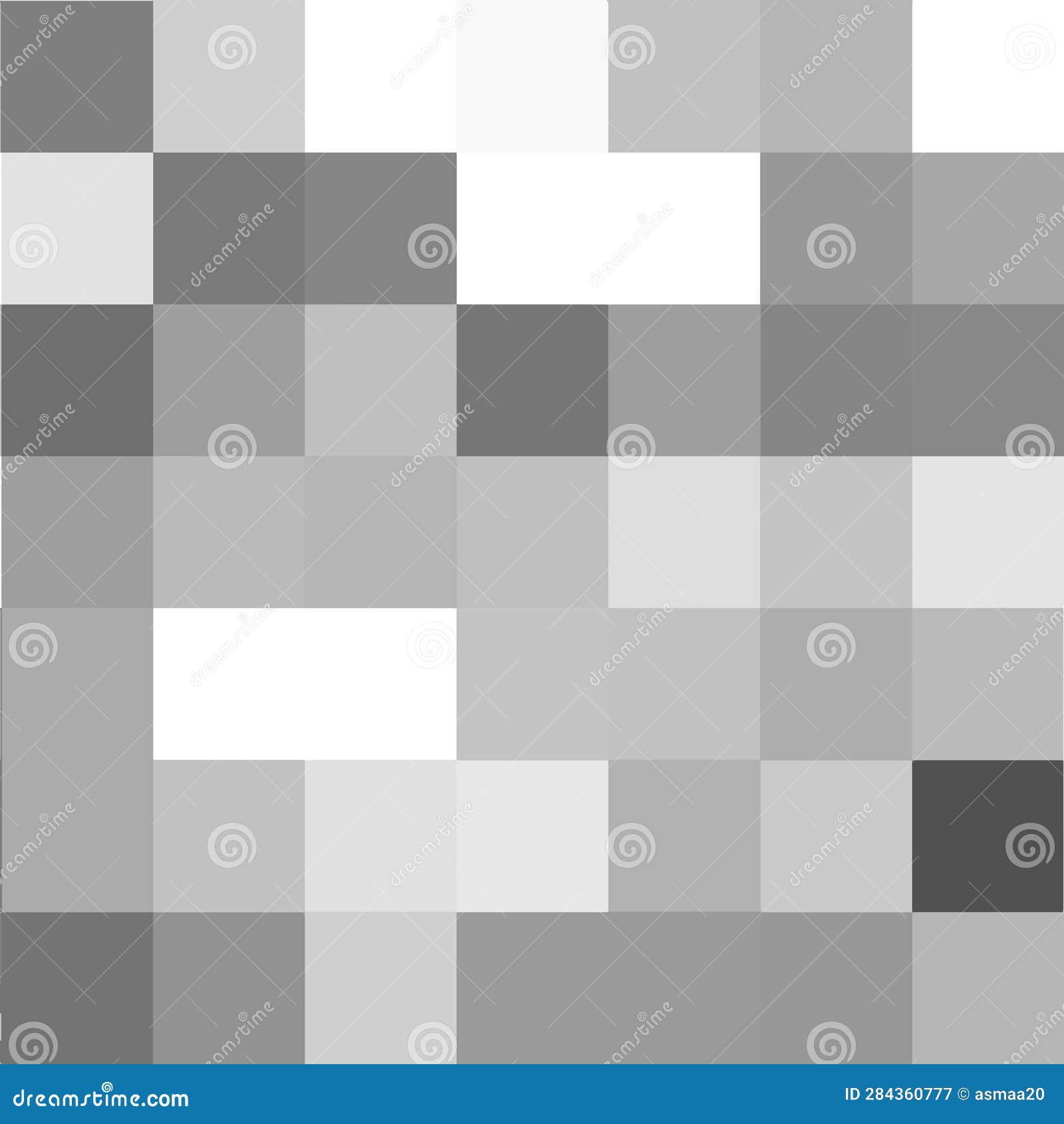 Blurred Mosaic, Censor Blur Effect Texture Stock Illustration ...