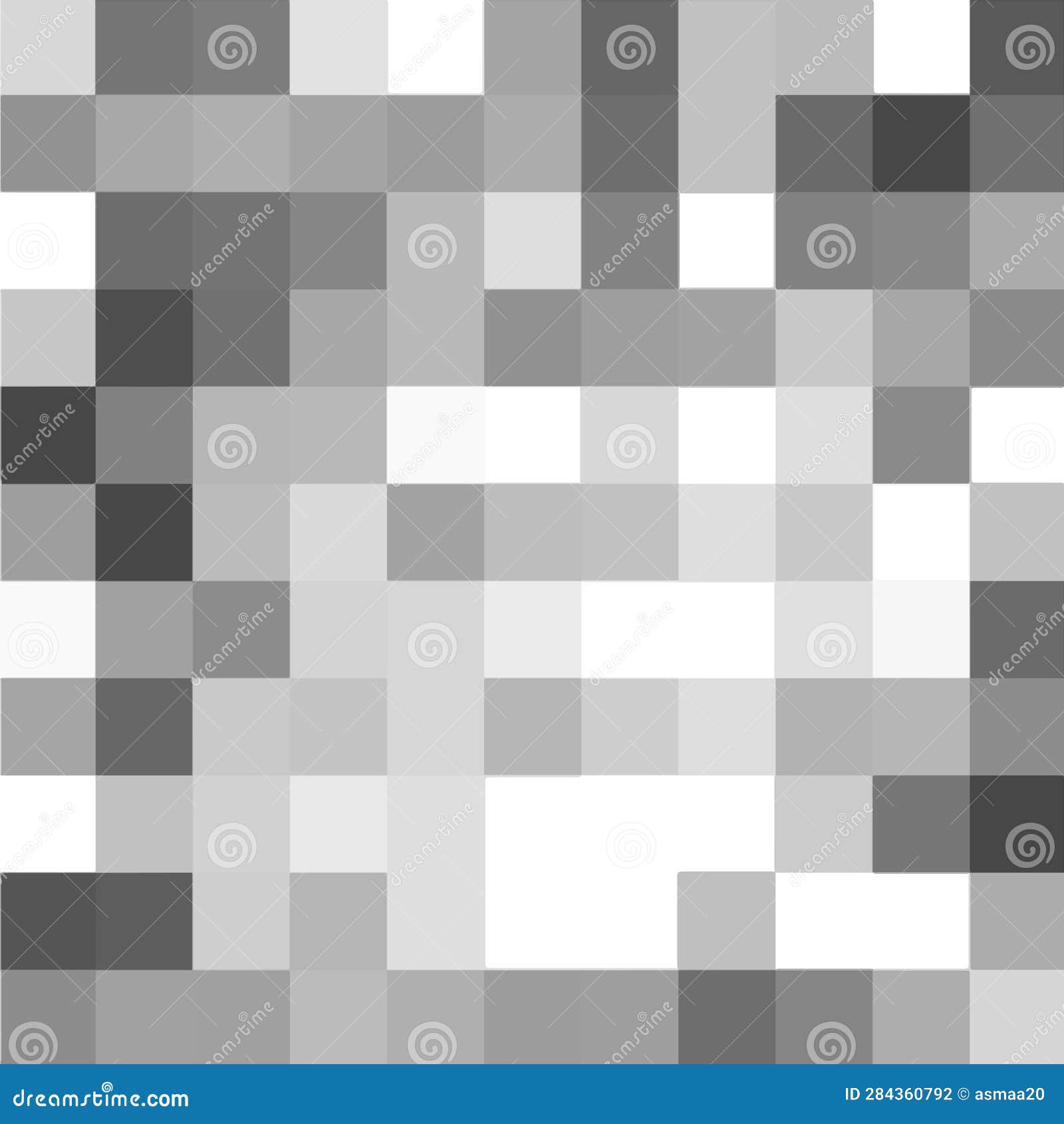 Blurred Mosaic, Censor Blur Effect Texture Stock Illustration ...