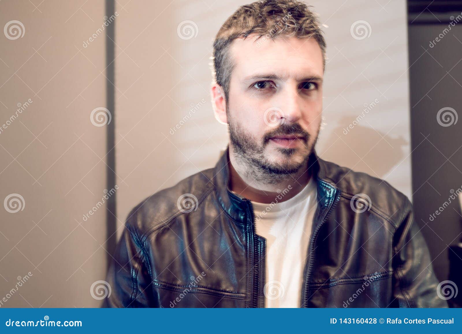 Blurred Movement Effect Man in Motion.Portrait of a Guy Stock Photo ...