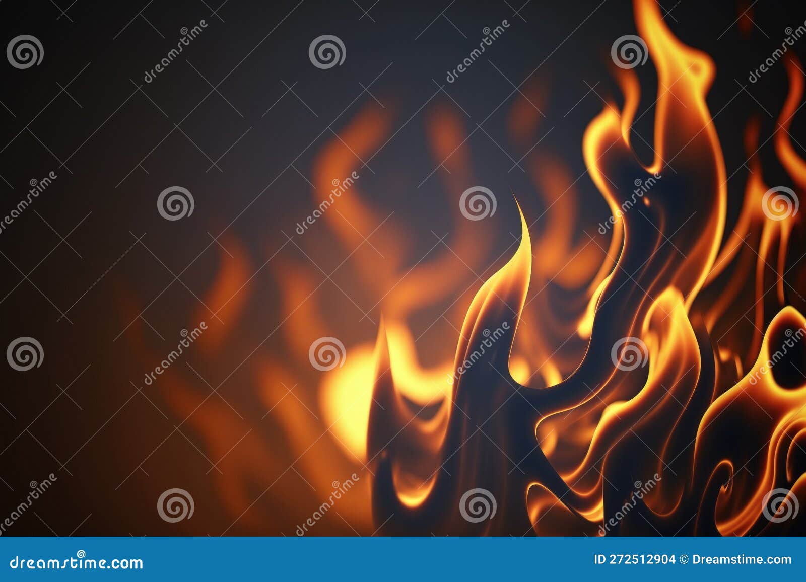 Blurred Natural Flame Flame Surface for Flame Background Stock ...