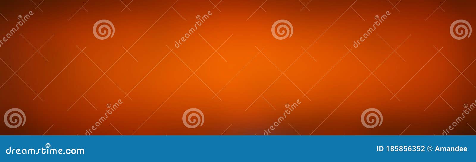Orange Copper Background Design with Black Vignette Border and Bright ...