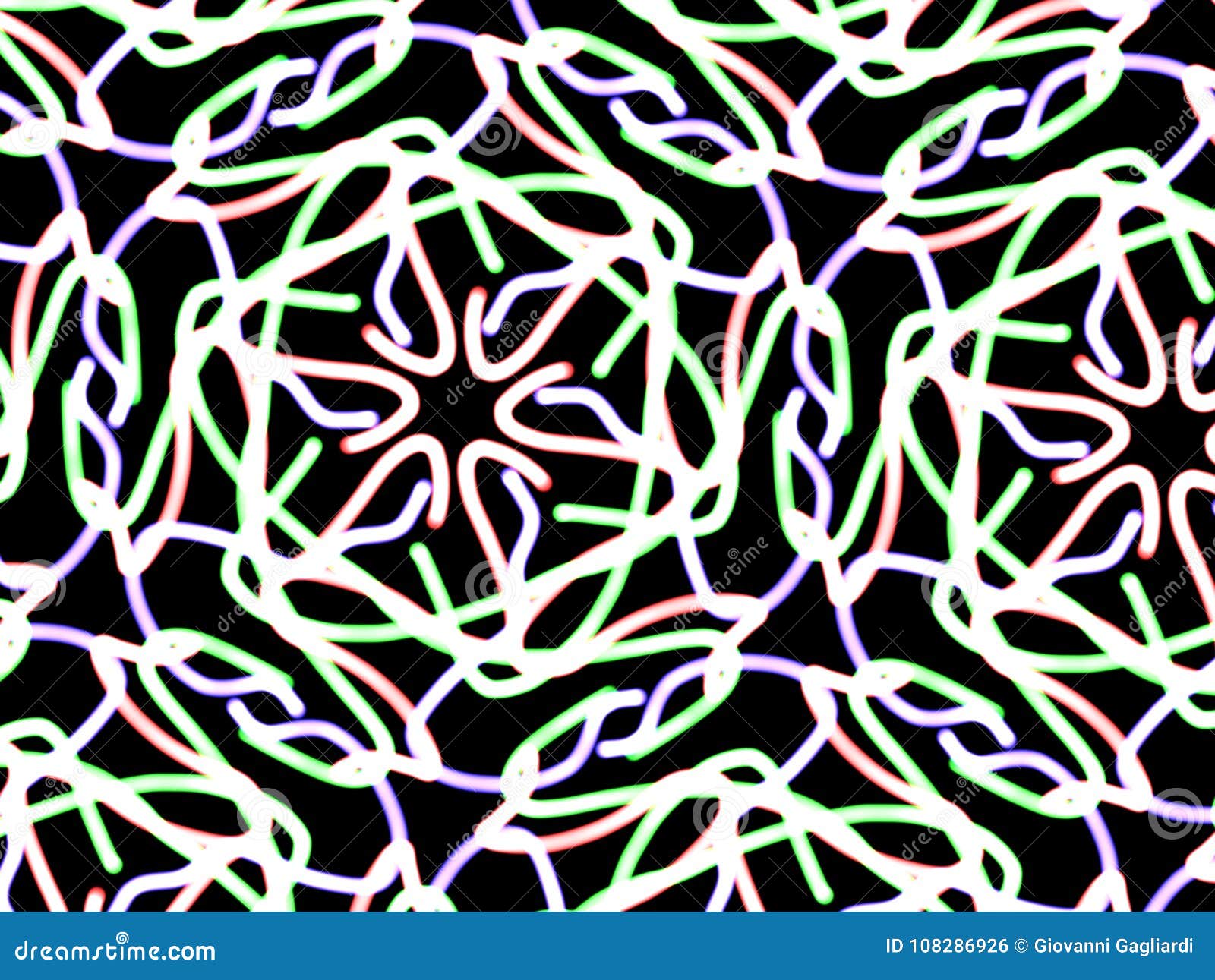 Blurred Pattern Effect Background. Abstract Creative Graphic Template ...