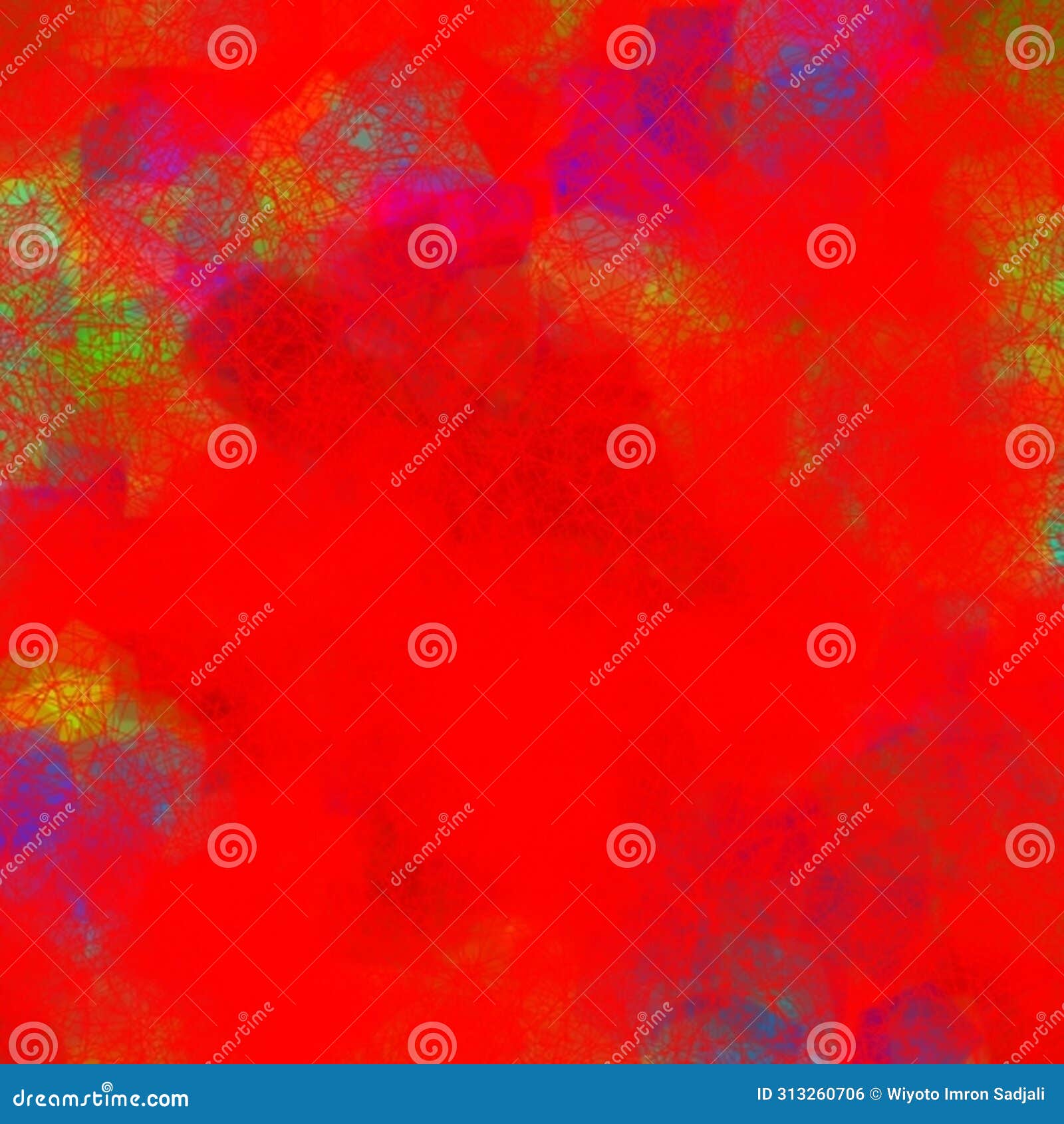 Blurred Red Ink Background on Old Paper Texture Stock Illustration ...