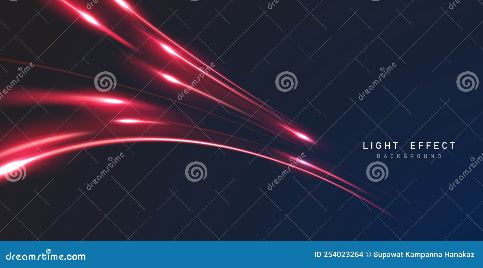 Blurred Red Neon Light Line Design Modern Abstract Vector Illustration ...