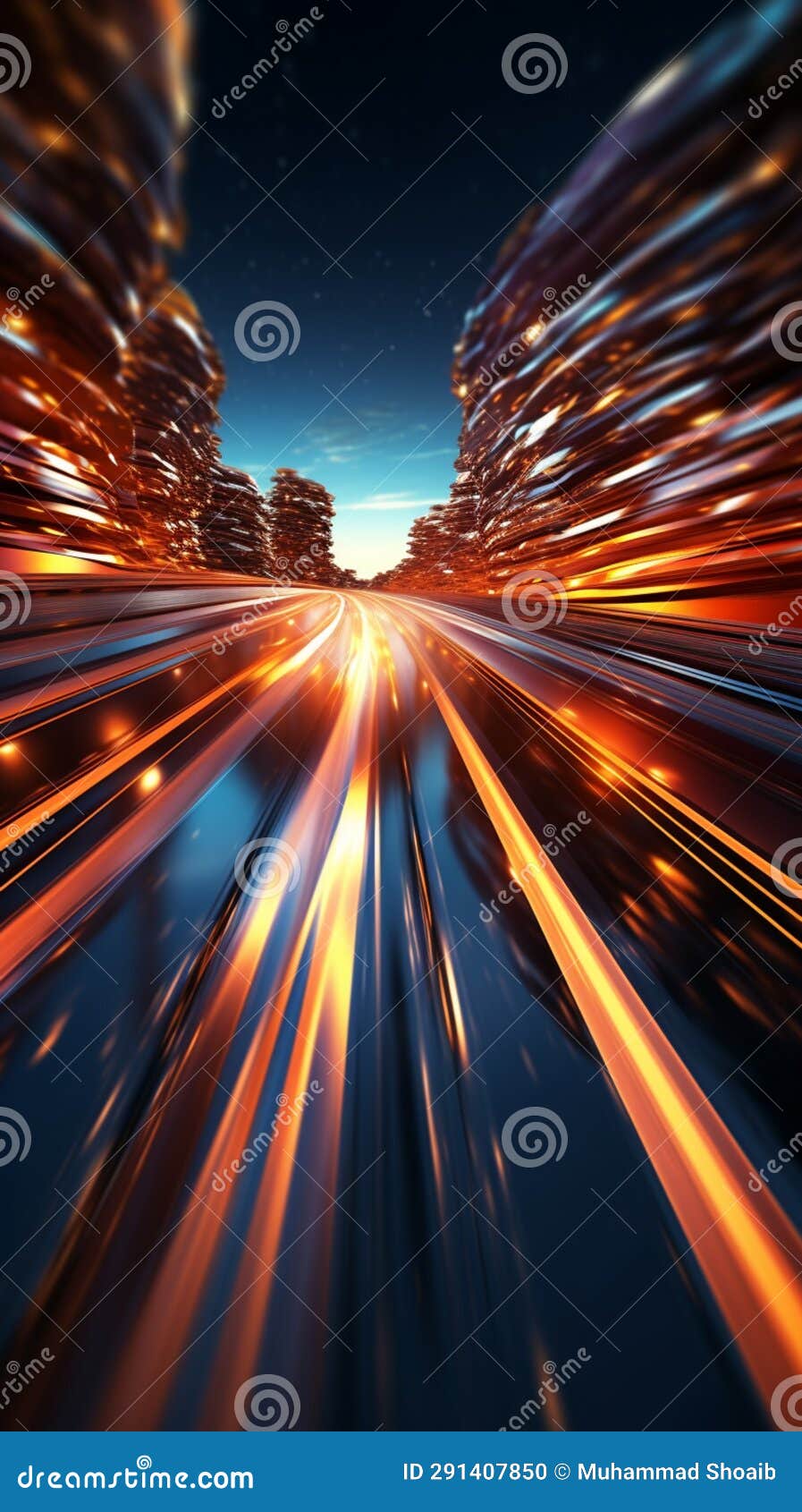 Blurred Road Flow Captures Highspeed Motion, a Visual Testament To ...