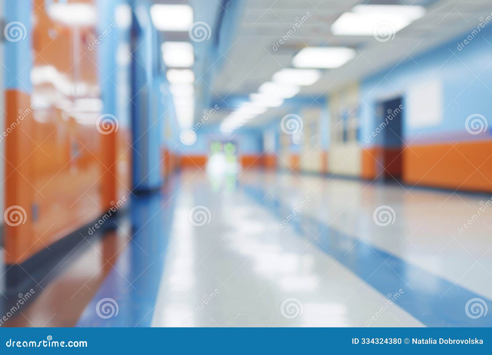 Blurred School Classroom Background, Soft Abstract Focus on Desks and ...