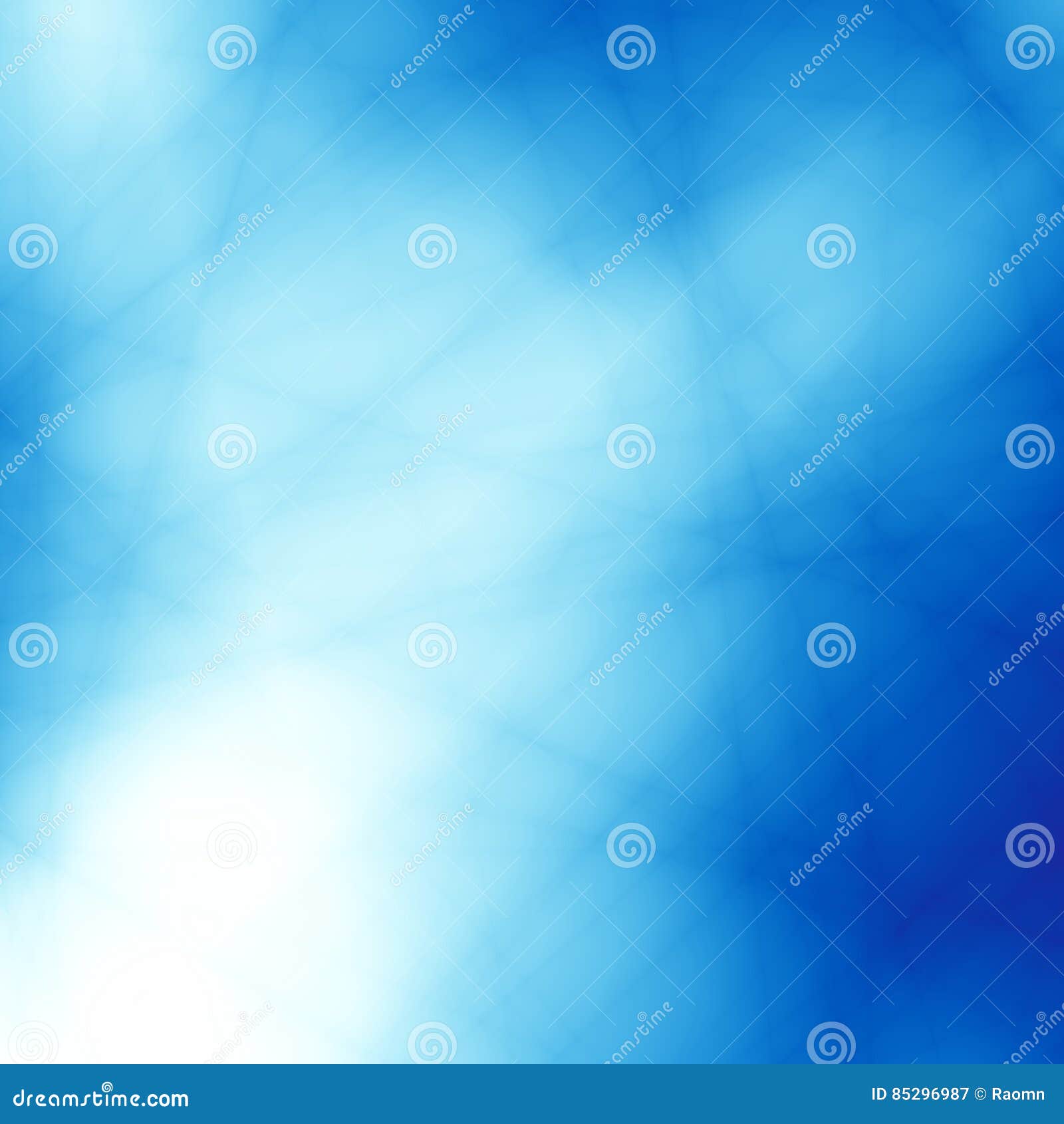 Blurred Sky Abstract Bright Blue Wallpaper Stock Illustration ...