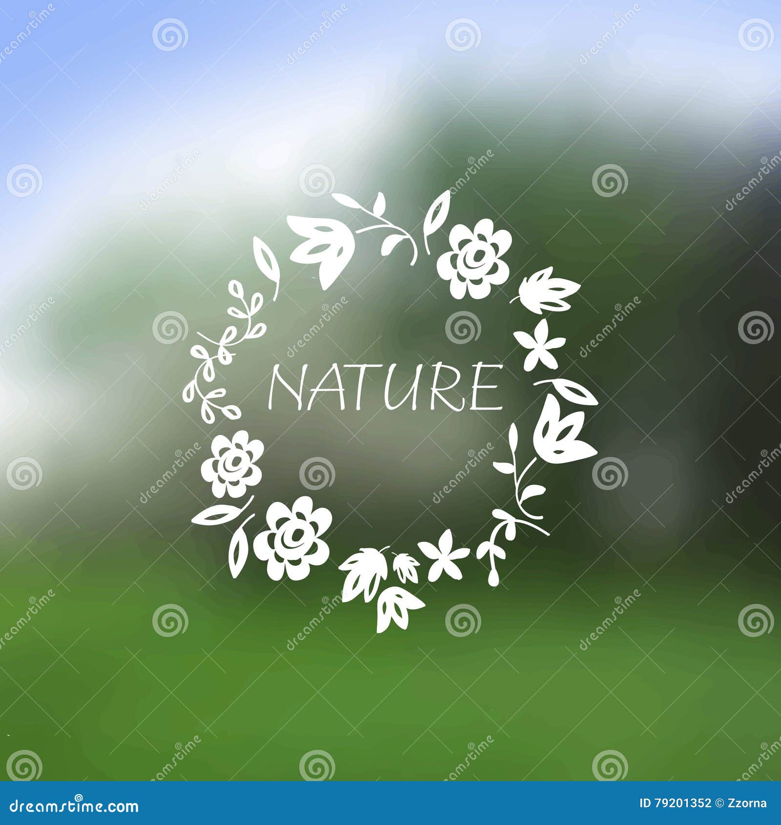 Blurred soft card stock vector. Illustration of element - 79201352