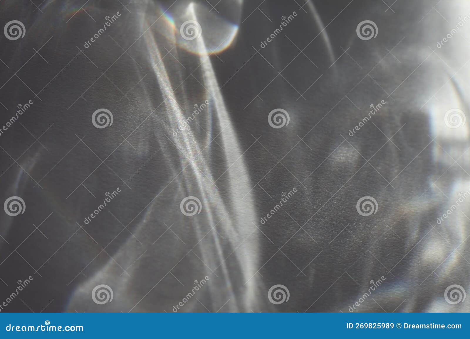 Blurred Soft Focus Gray Grain Texture Wall with Rainbow Refraction ...