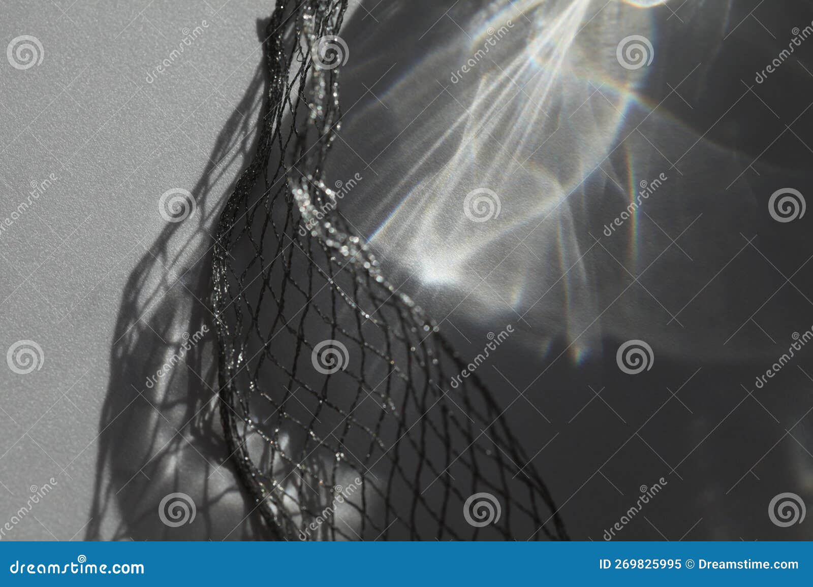 Blurred Soft Focus Gray Grain Texture Wall with Rainbow Refraction ...