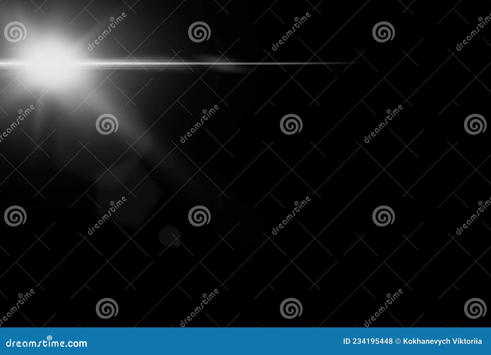 Blurred Sun Rays Texture on a Black Background. Light Effect Template ...