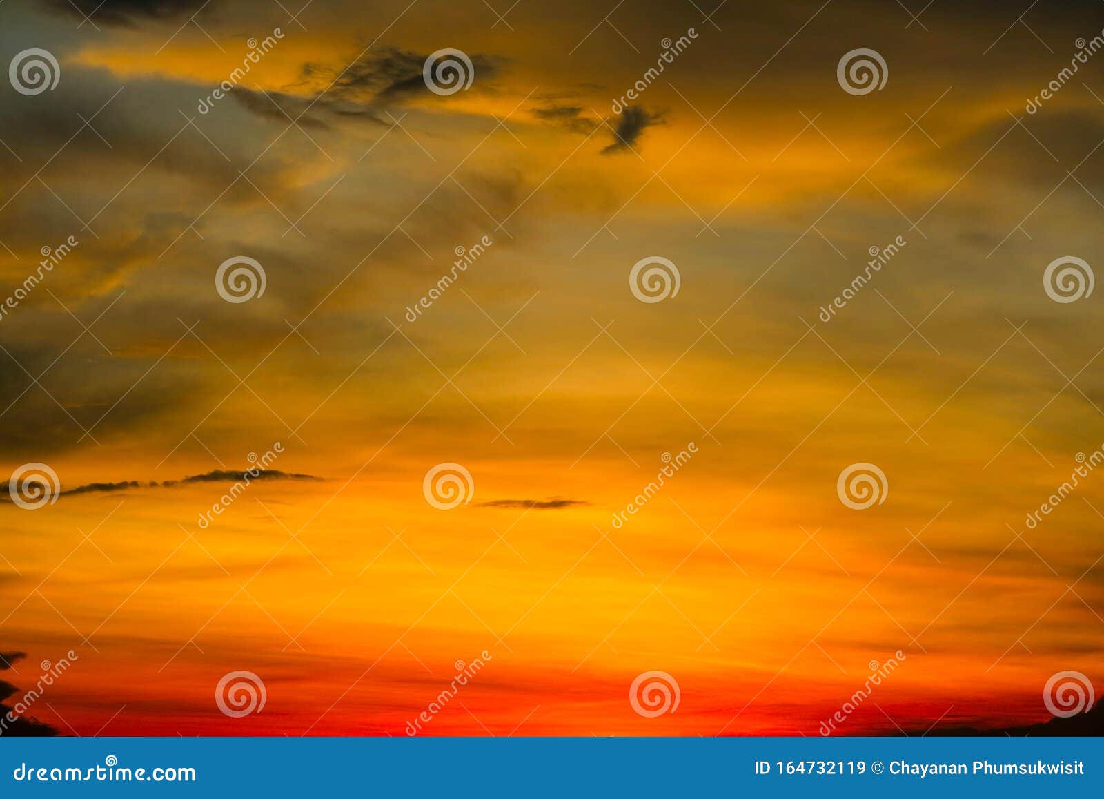 Blurred Sunset Heap Cloud in Tropical Red Orange Sky Soft Cloud Stock ...