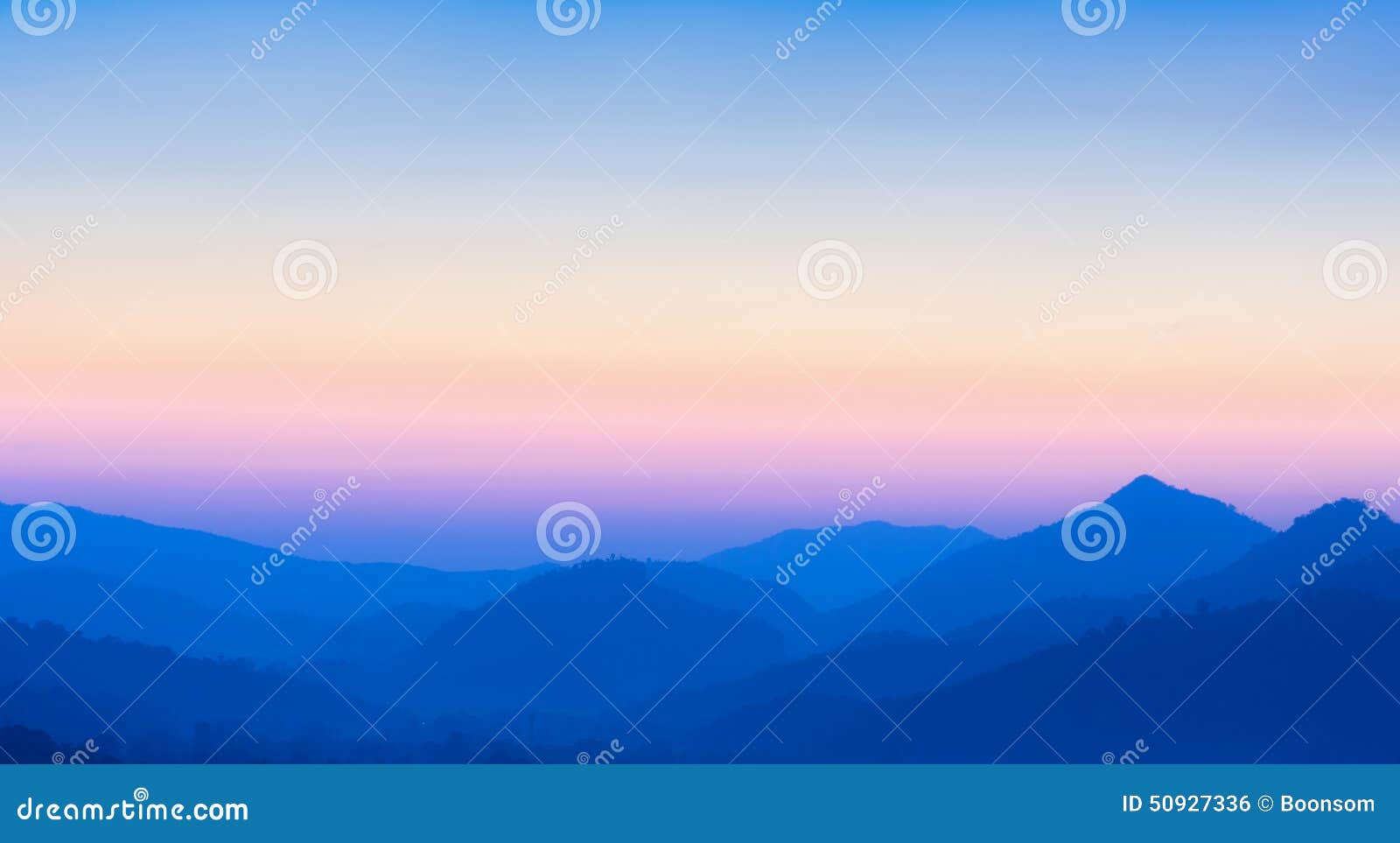 Blurred Sunset Over Mountains Stock Photo - Image of mountains ...