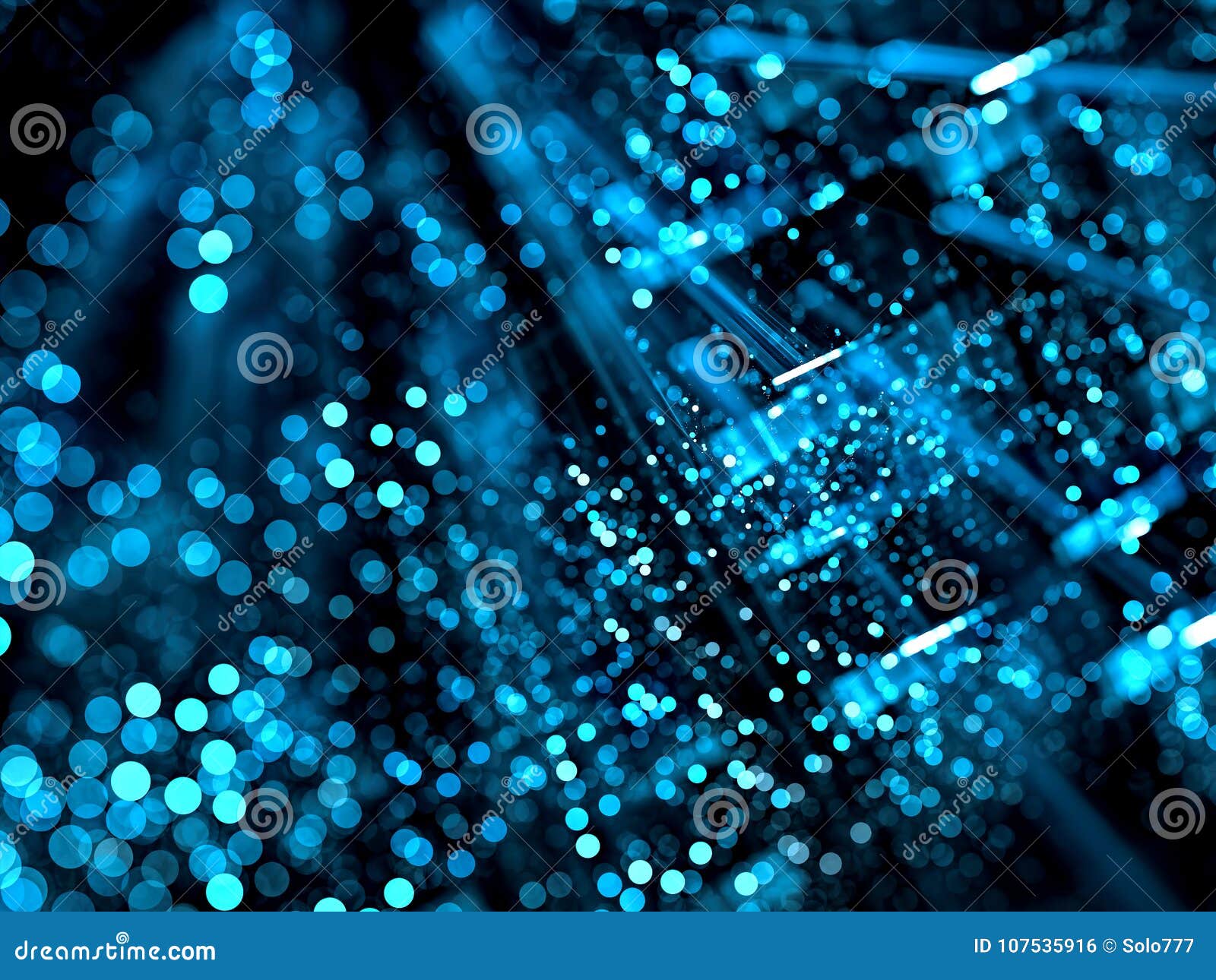 Blurred Technology Background - Abstract Digitally Generated Ima Stock ...