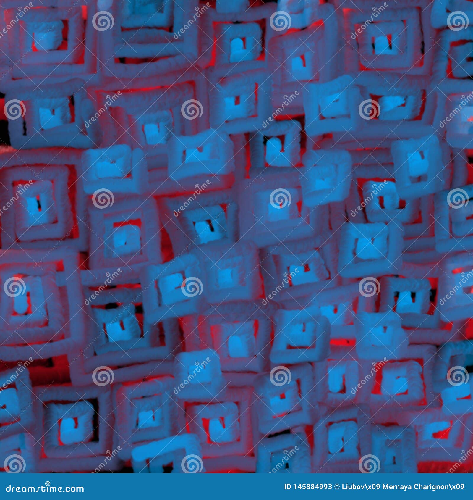 Blurred Texture Of Blue Squares Light Royalty-Free Stock Photo ...