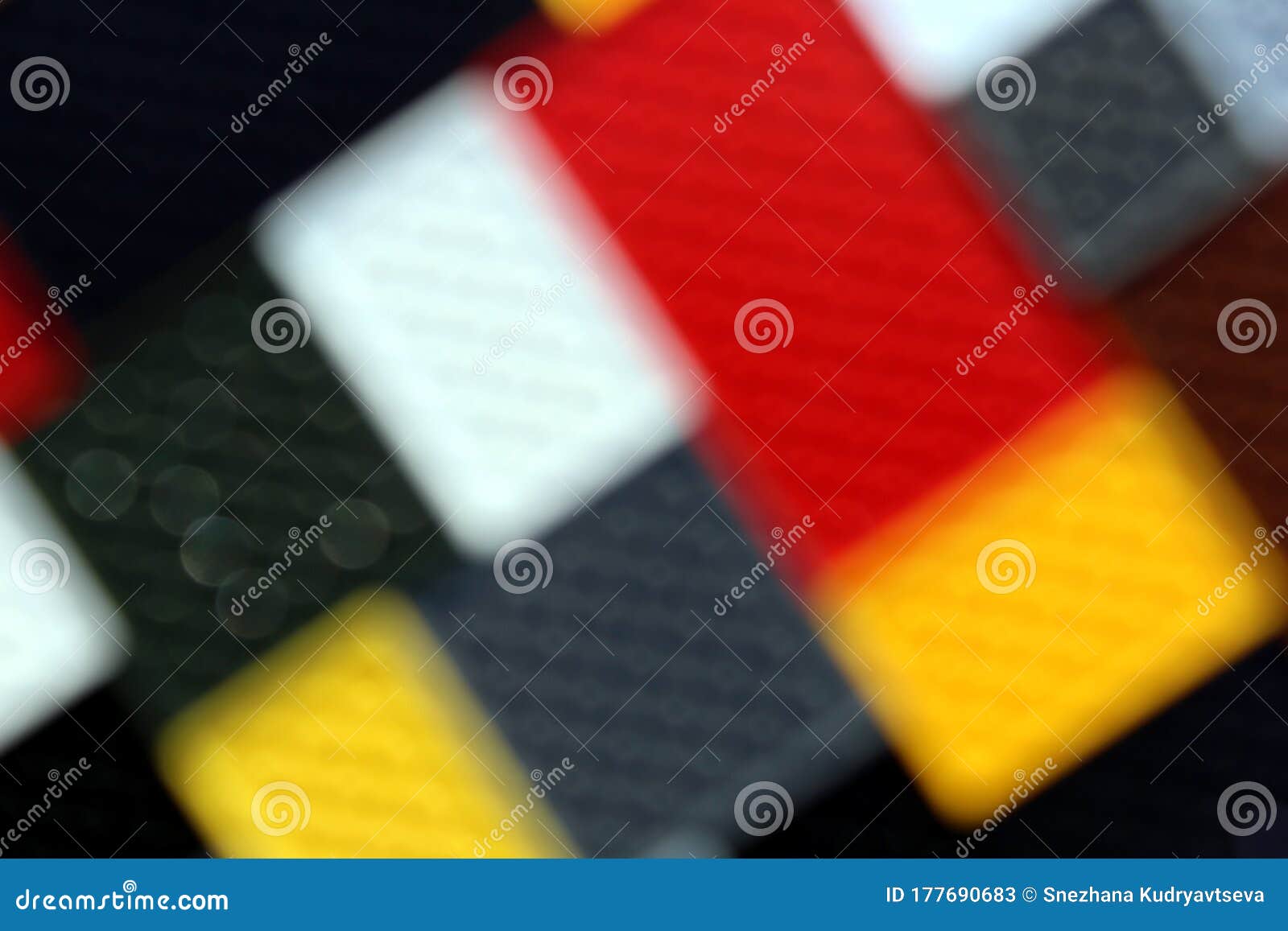 Blurred Texture with Different Sizes Rectangles and Vibrant Colors ...