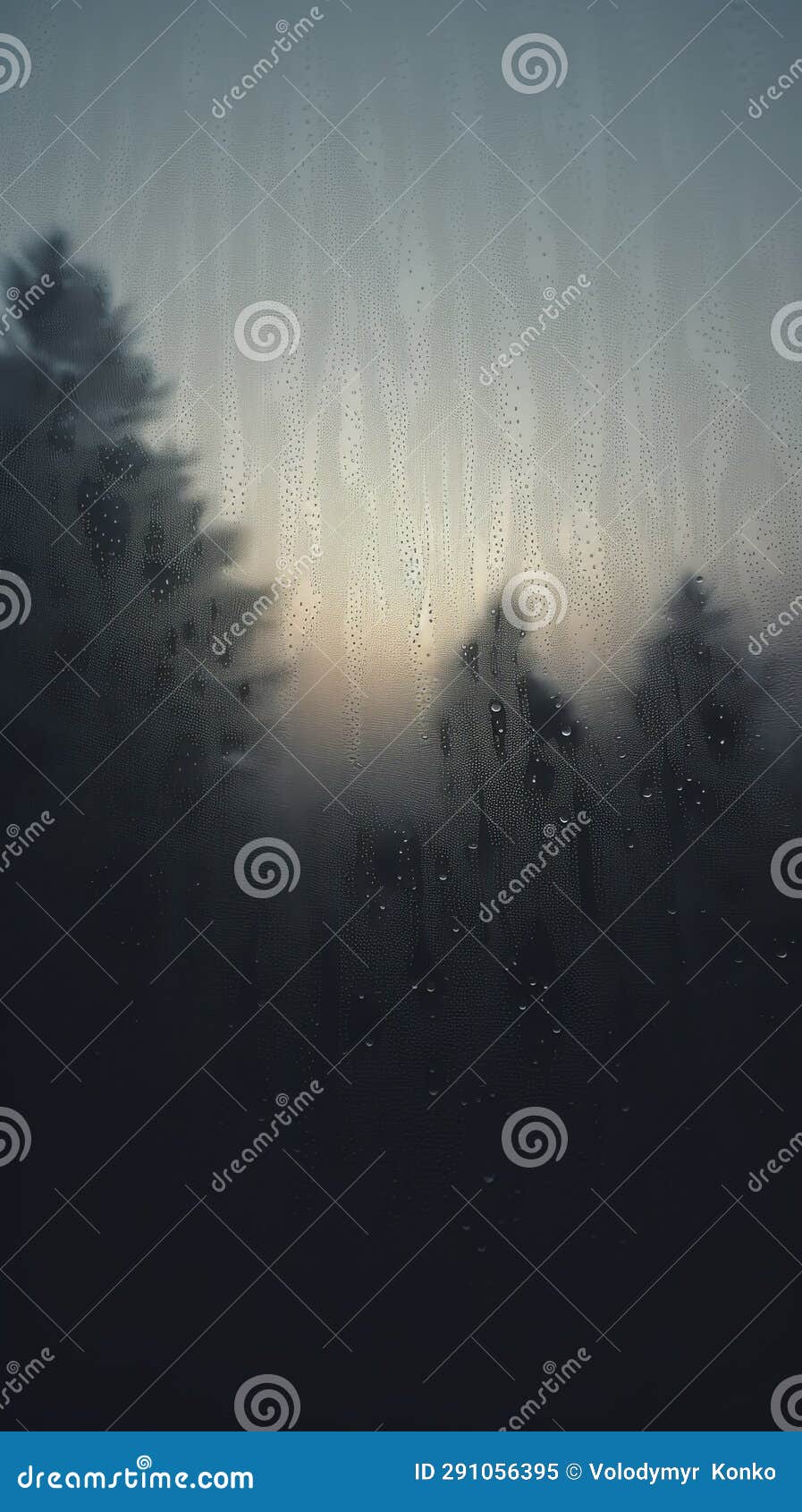 Blurred Trees in the Distance Stock Image - Image of hazy, abstract ...