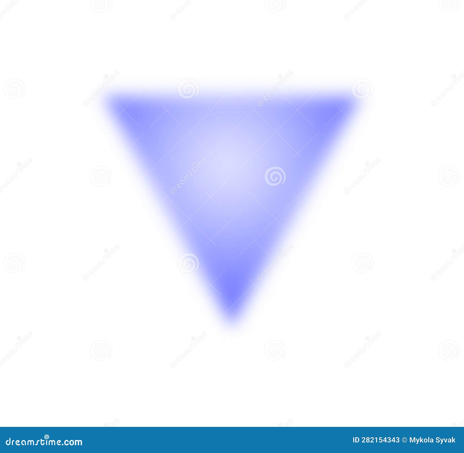 Blurred Triangle Shape stock vector. Illustration of futuristic - 282154343