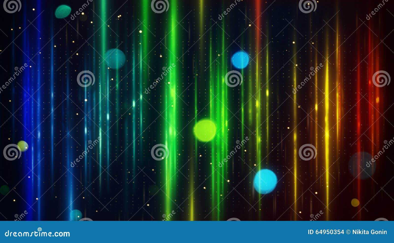 Blurred Vertical Lines and Bokeh Stock Illustration - Illustration of ...