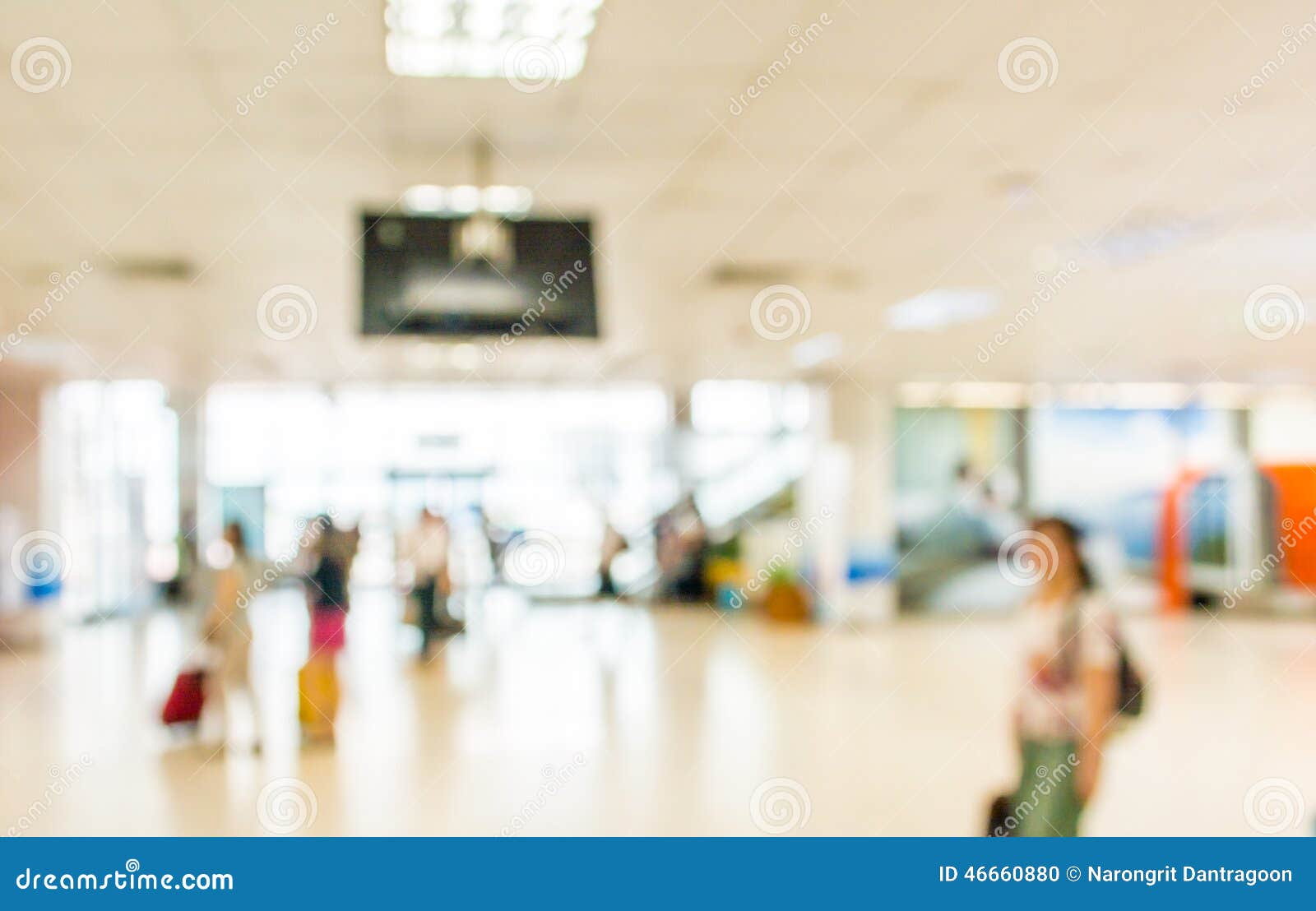 Blurred Waiting Zone in Airport,use As Background Stock Photo - Image ...