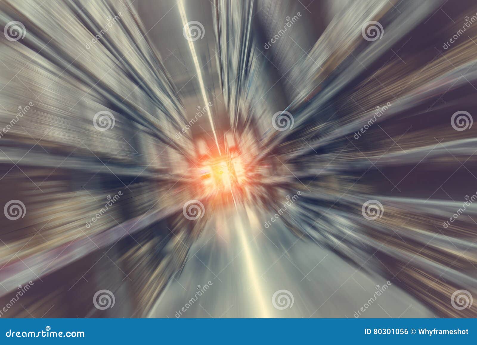 Blurred Warehouse or Storehouse for Background, Fast Moving Effect ...