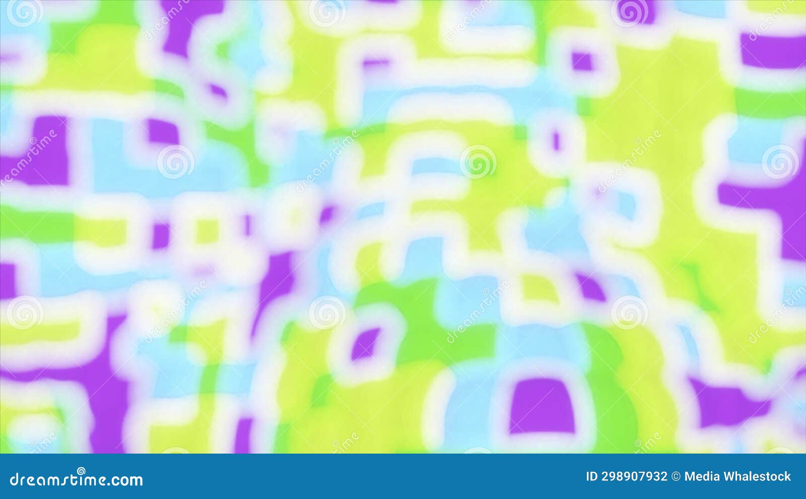 Blurred Water Effect in Psychedelic Pattern. Design Stock Photo - Image ...