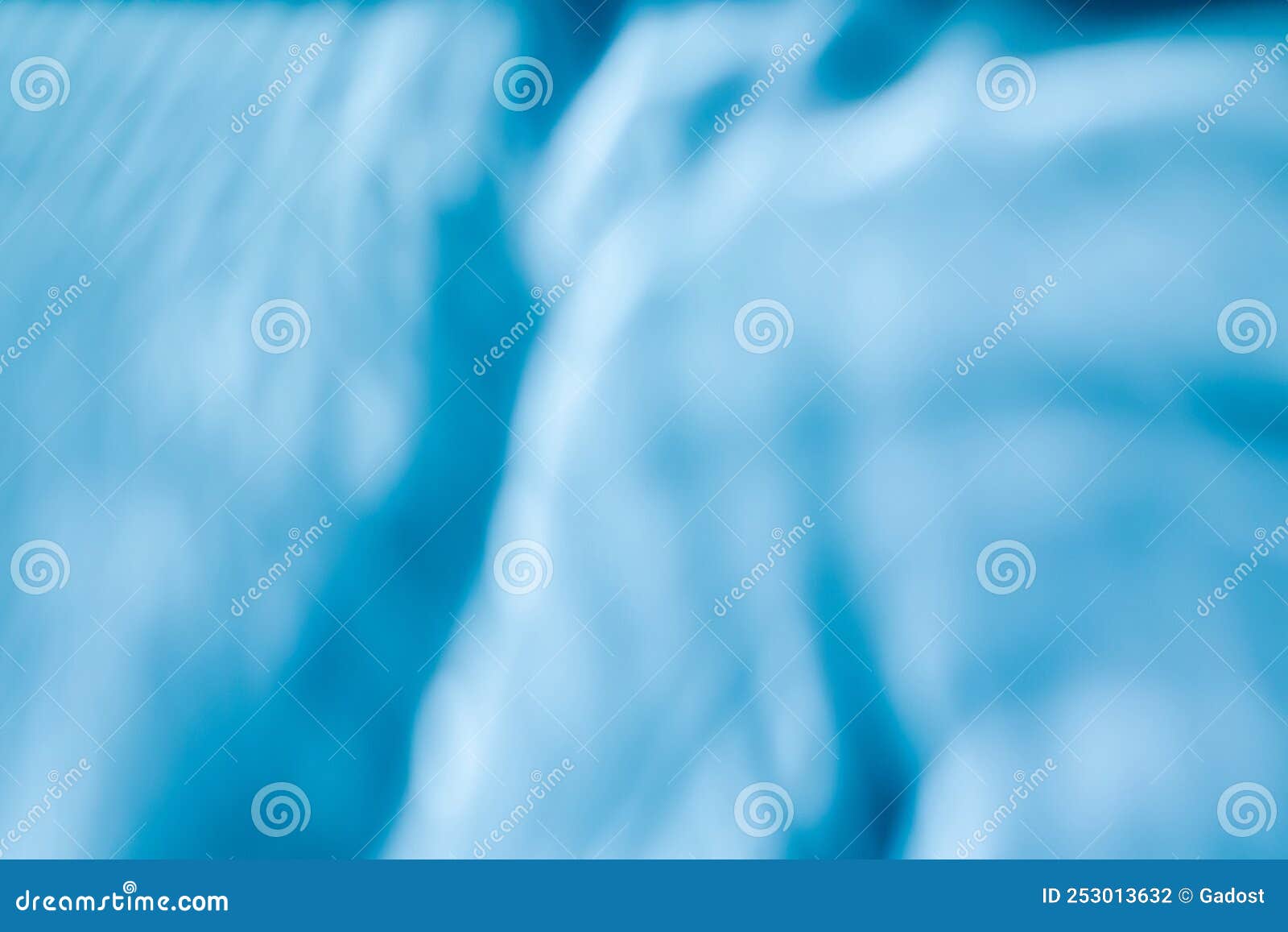 Shadow and Light Caustic Effect on Blue Wall Stock Photo - Image of ...