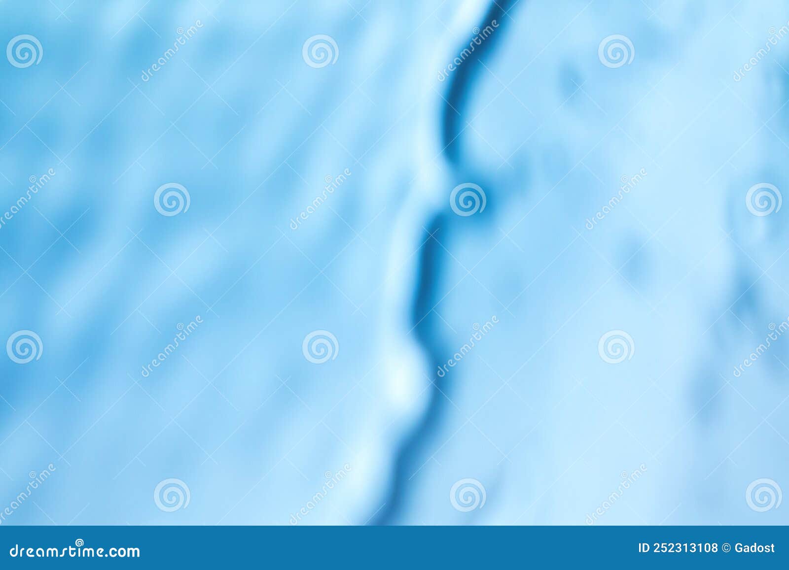 Shadow and Light Caustic Effect on Blue Wall Stock Photo - Image of ...