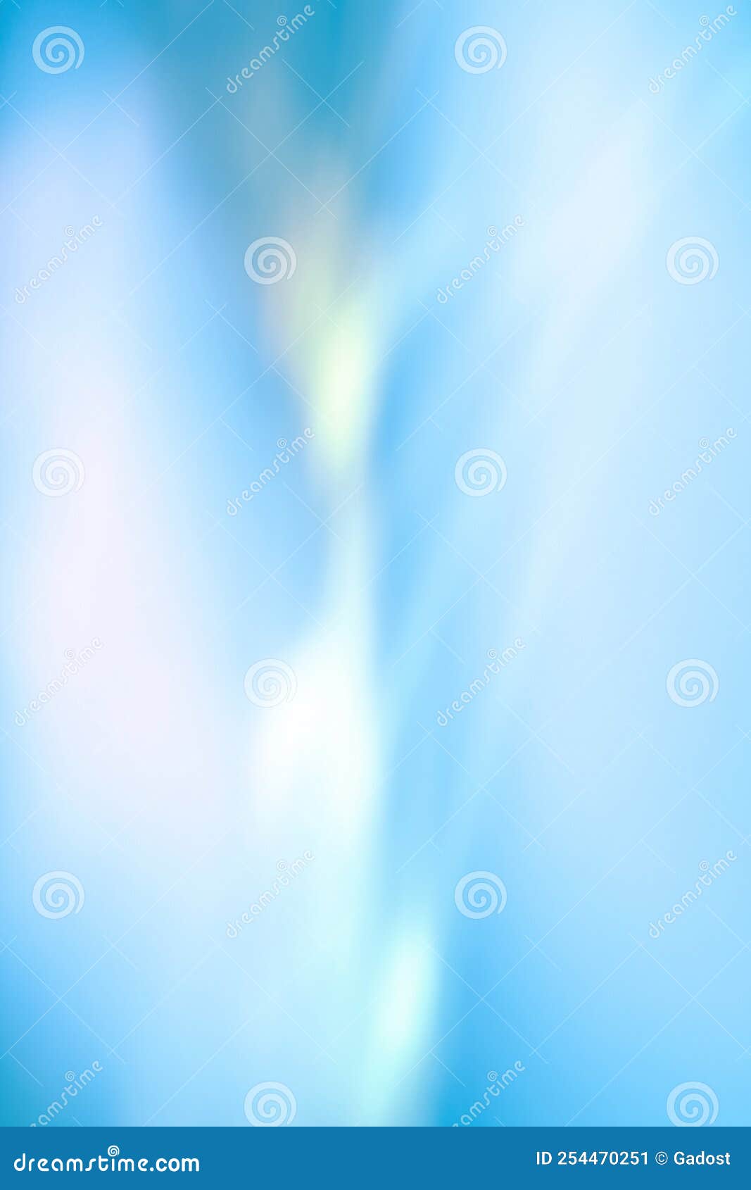 Shadow and Light Caustic Effect on Blue Wall Stock Image - Image of ...