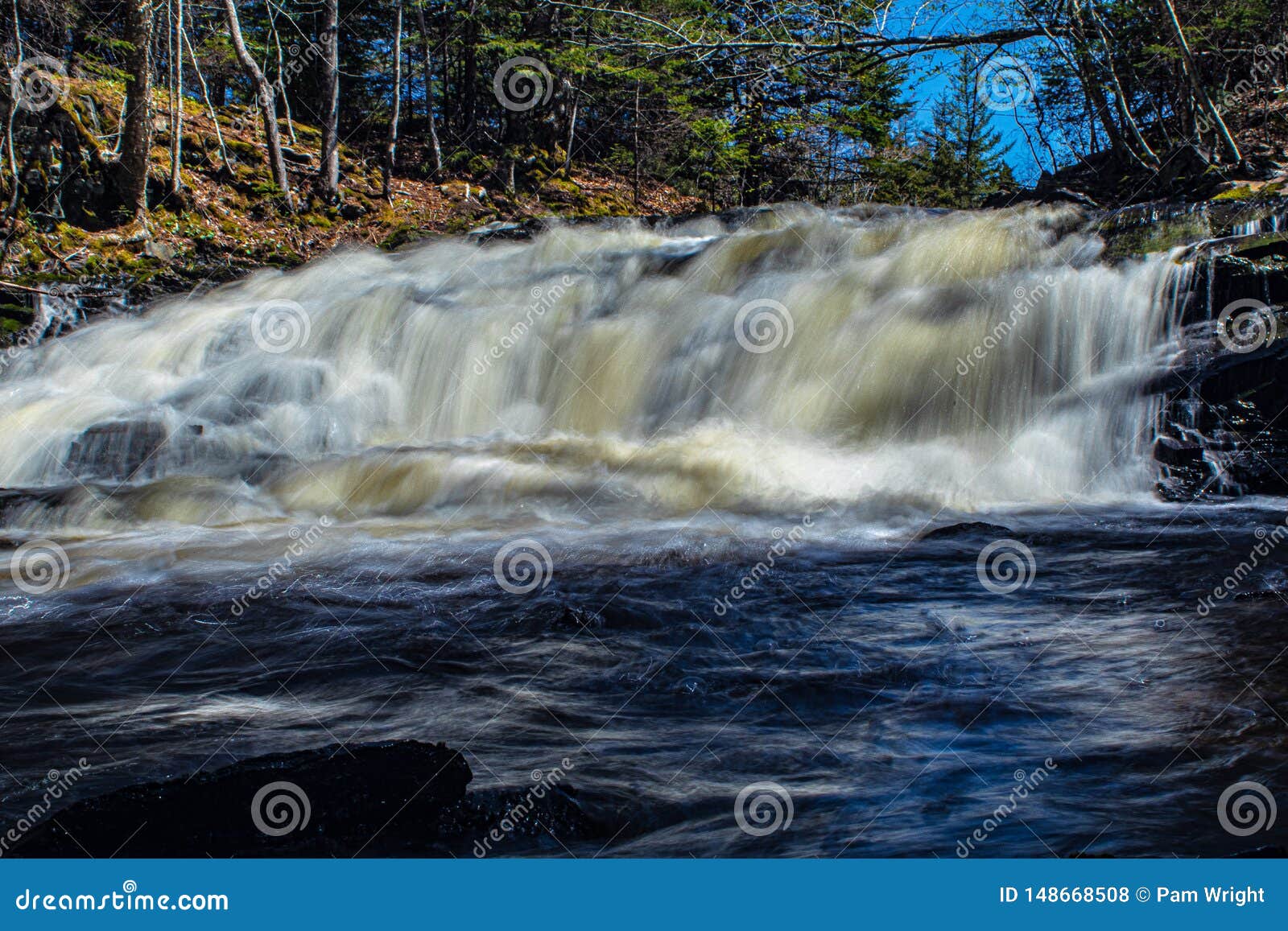 Blurred Waterfalls stock photo. Image of mirrorless - 148668508