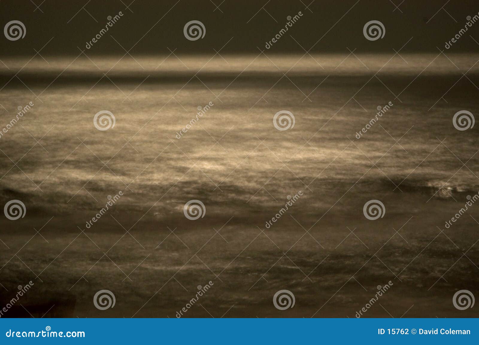 Blurred Waves in the Moonlight Stock Photo - Image of vacation, ocean ...