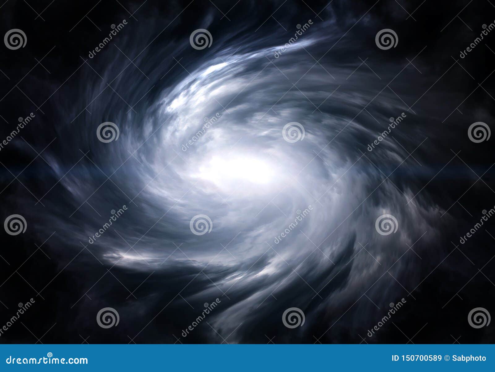 Blurred Whirlwind in the Clouds Stock Image - Image of loop, smoke ...