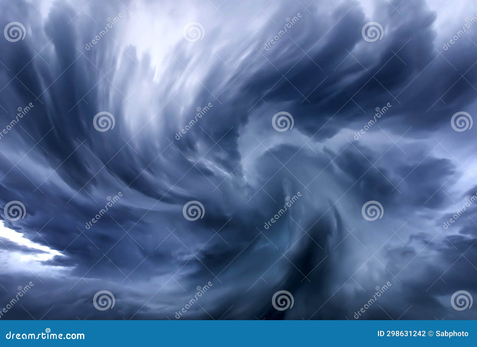 Blurred Whirlwind in the Clouds Stock Photo - Image of grey, weather ...