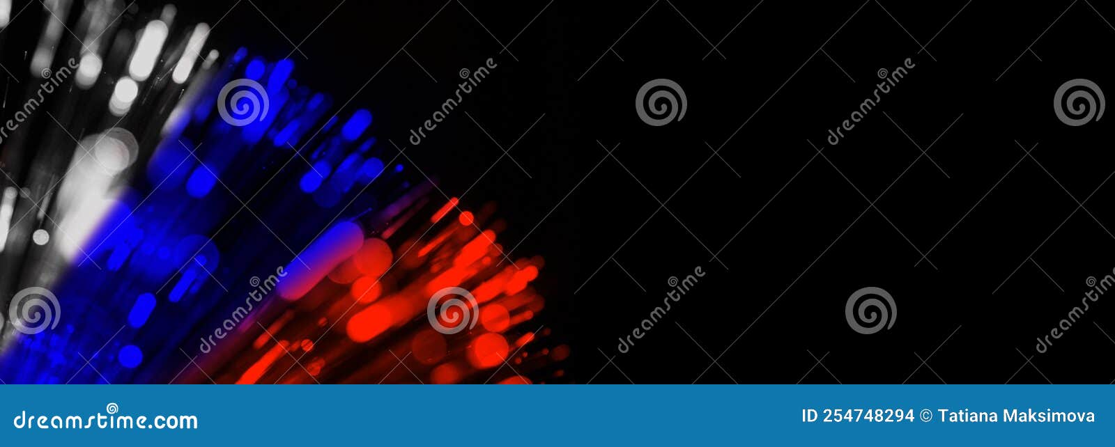 Blurred White Blue Red Splash, Bokeh Light Effect Background Stock ...