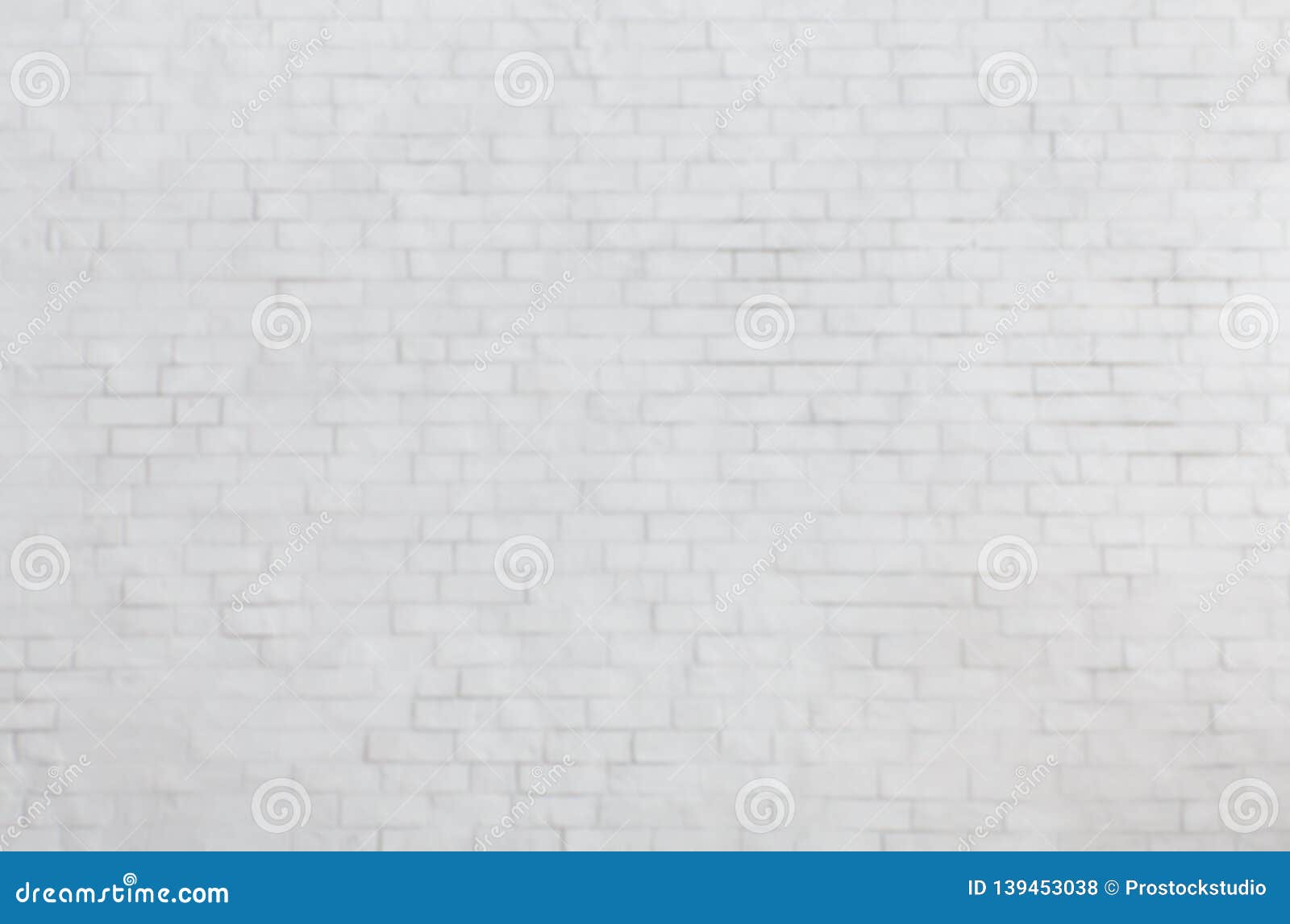 Blurred White Brick Wall Texture for Background Stock Photo - Image of ...