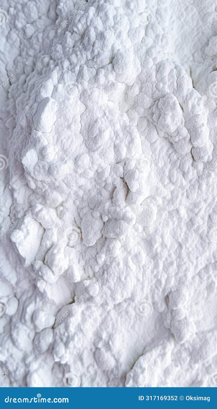 Blurred of White Flour As a Background. White Flour Texture Stock Photo ...