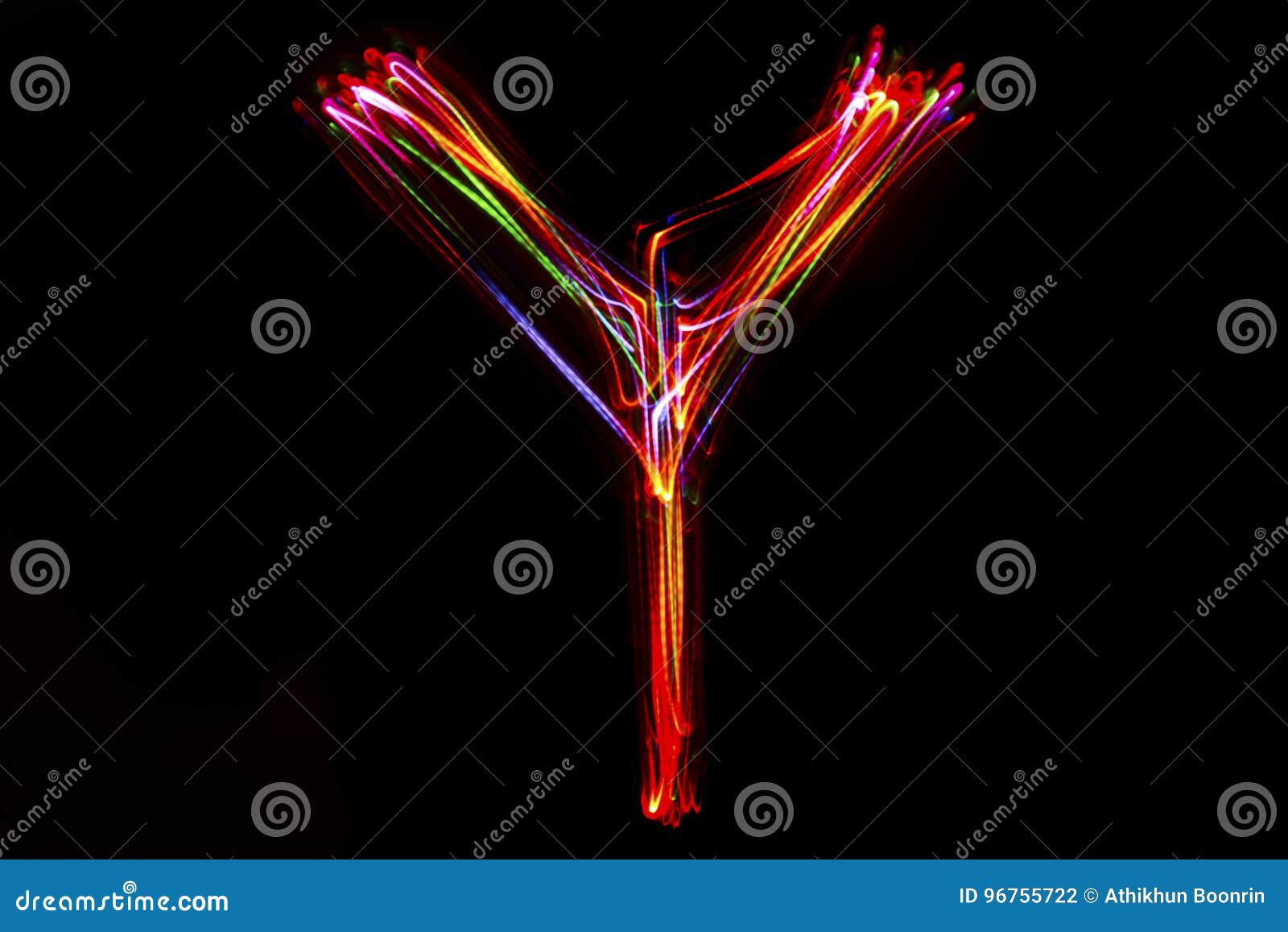 Blurred Word Writing from Light . Stock Photo - Image of long ...