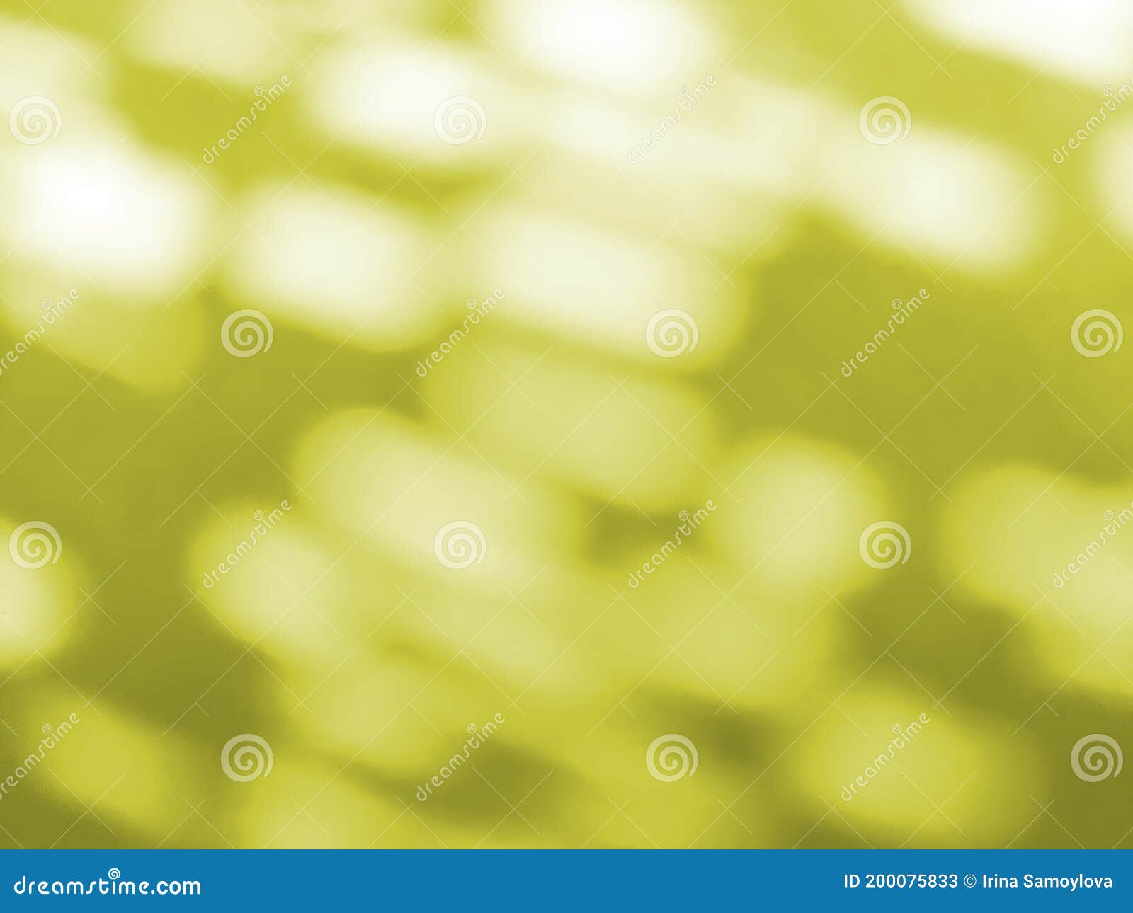 Blurred Yellow Background with Lights, Abstract Wallpaper Stock Image ...