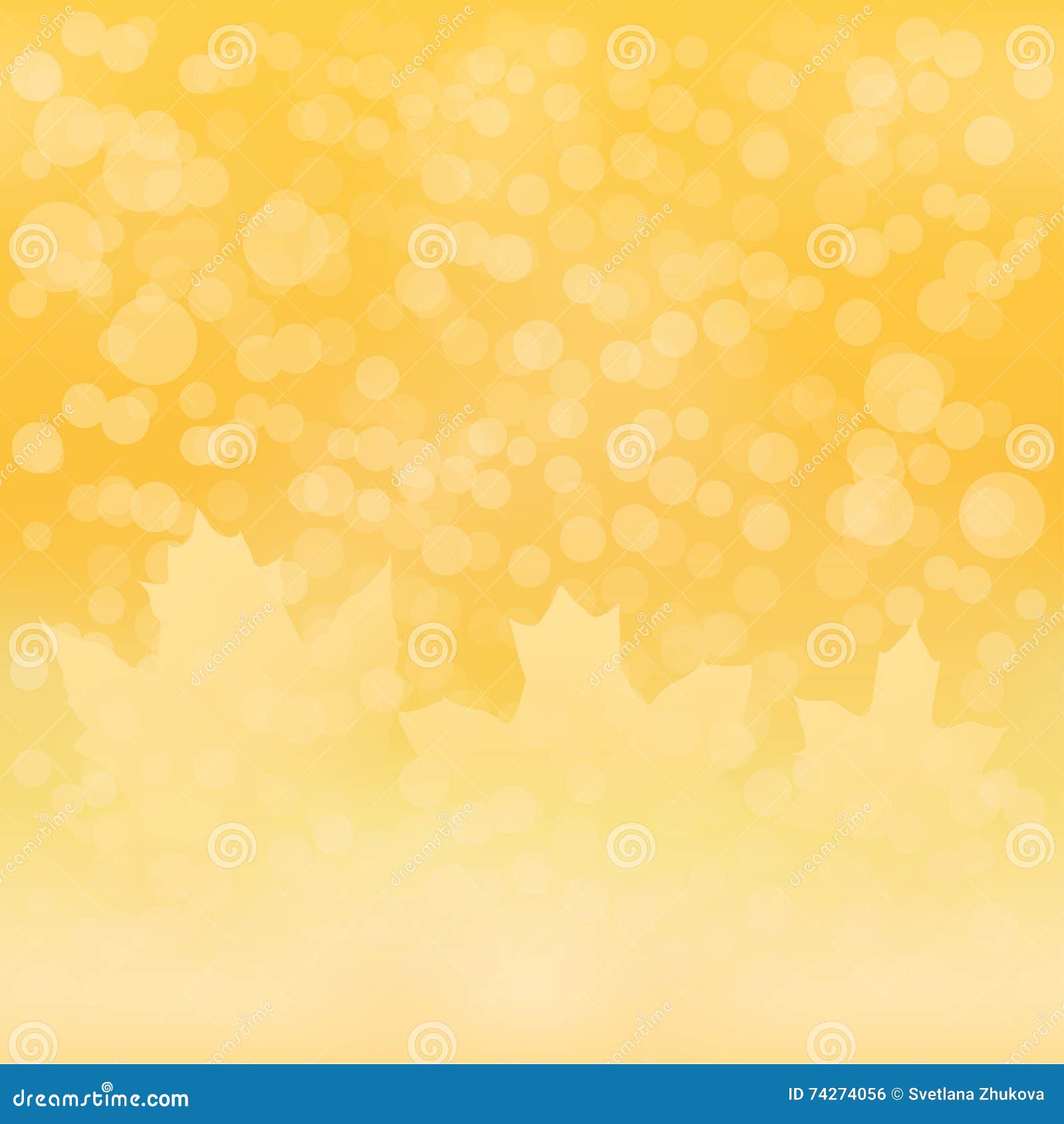 Blurred Yellow Fall Background Stock Vector - Illustration of blurred ...