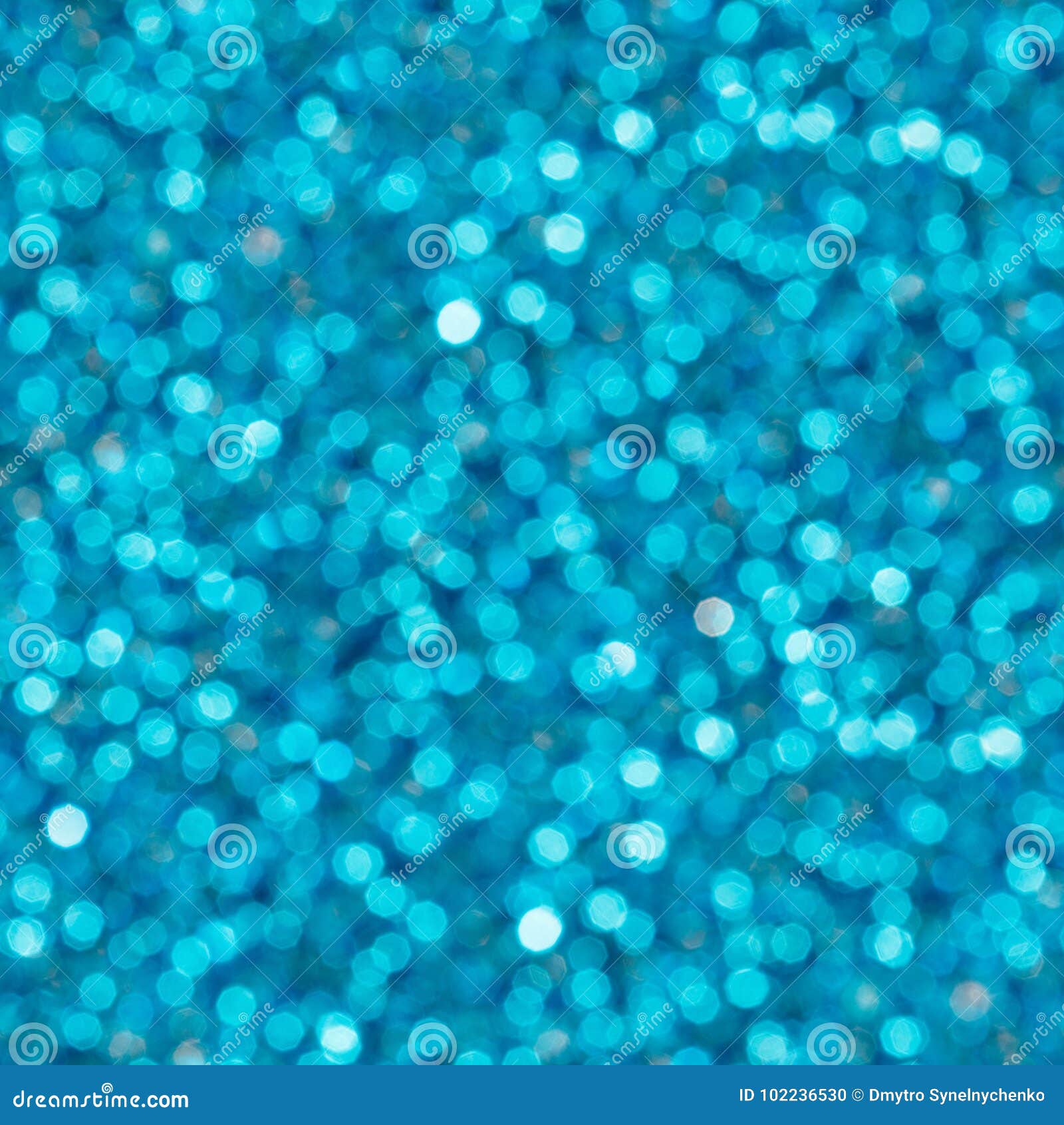 Blurry Blue Bokeh Background. Seamless Texture. Tile Ready. Stock Photo ...