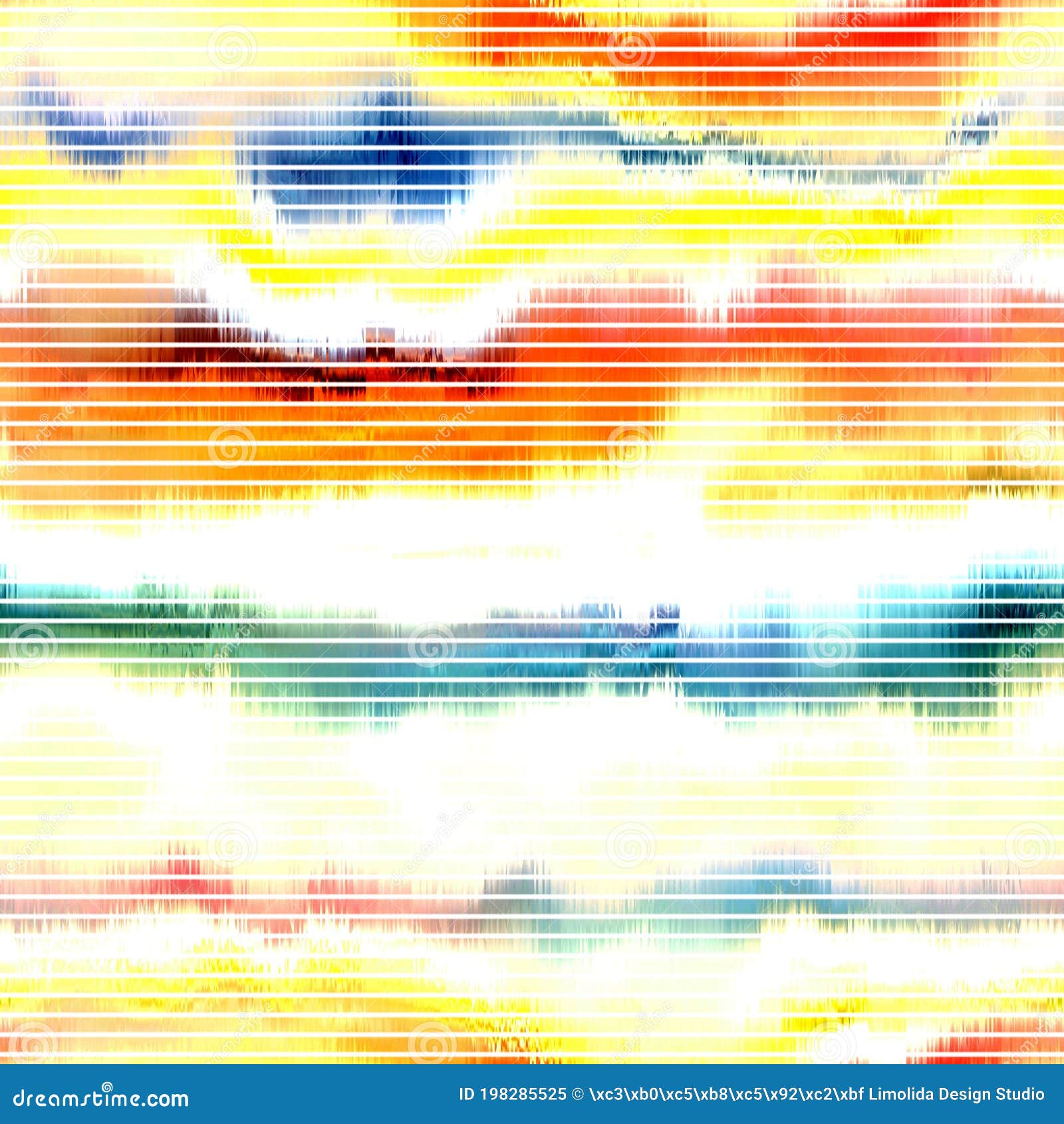 Blurry Blur Thin Stripe Dye Texture Background. Wavy Irregular Bleeding ...